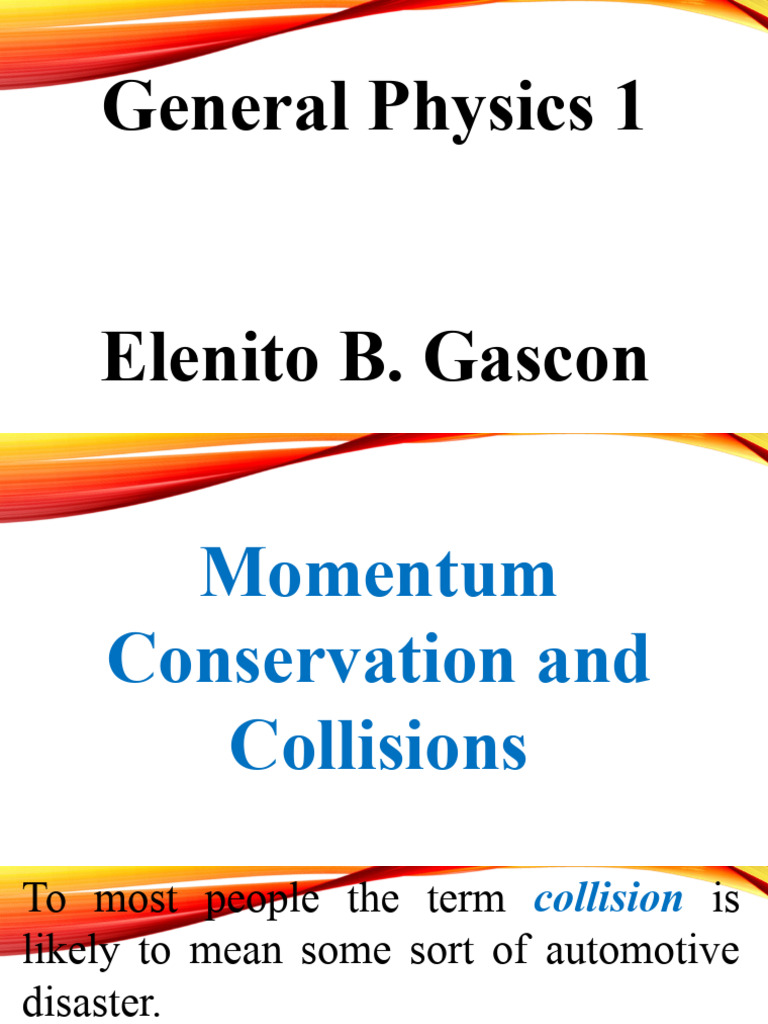 Momentum Conservation & Collisions | PDF | Collision | Momentum