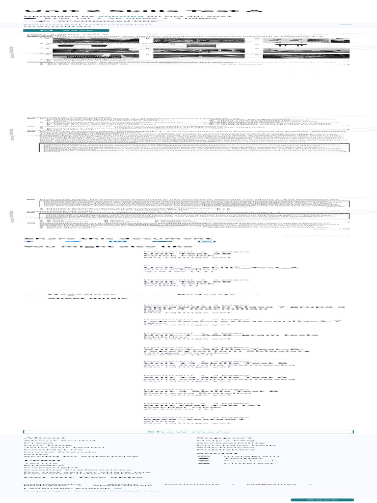 Unit 2 Skills Test A Pdf Pdf Scribd Social Information Processing