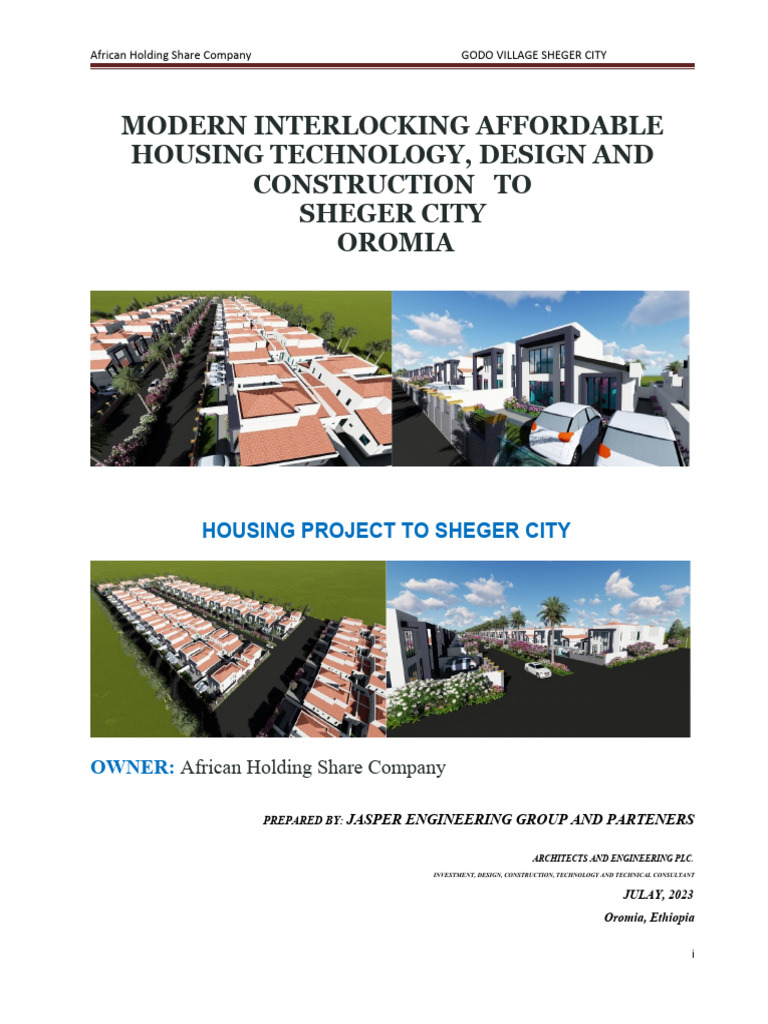 Sheger City Housing Project Overview | PDF | Quality Assurance ...