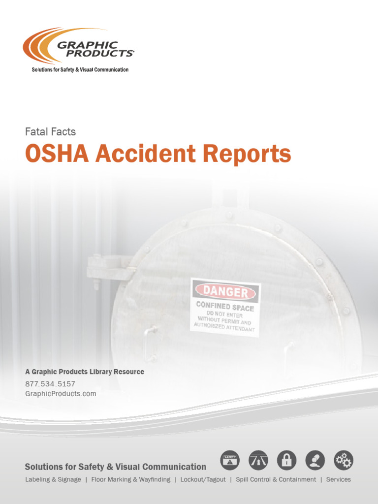 OSHA Fatal Accident Reports Summary | PDF | Occupational Safety And ...