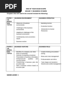 Business Studies Grade 11 TERM 2 Notes 2023 | PDF | Marketing | Goods