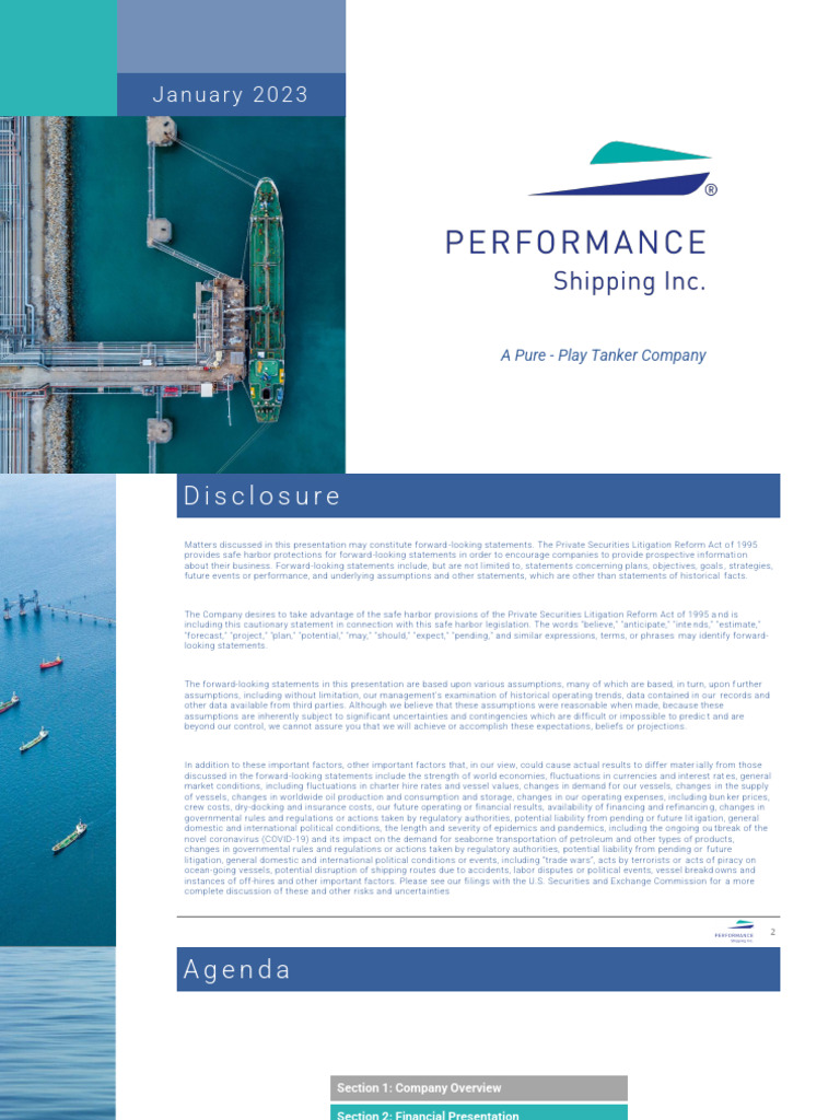 PSHG Presentation 18012023 | PDF | Stocks | Preferred Stock