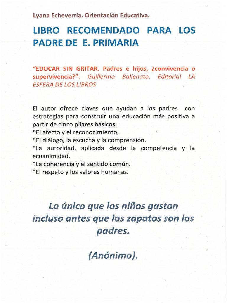 Lecturas Recomendadas 4 Primaria | PDF
