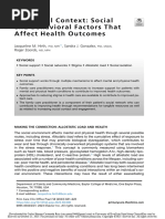 Social Support Berkman Syme | PDF | Questionnaire | Social Support