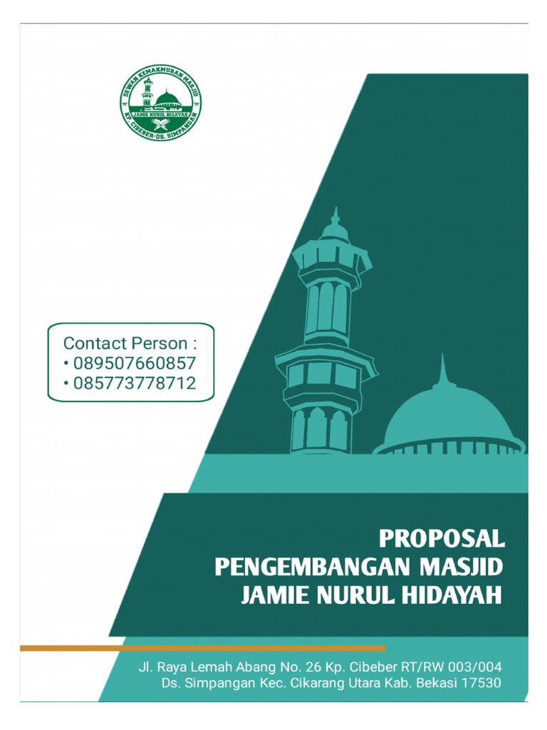 Proposal Masjid 2023 | PDF
