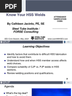 HSS Truss Connection Design Insights | PDF | Truss | Buckling