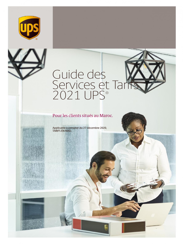 MA 2021 Tariff Guide (Guide Des Tarifs 2021 UPS) | PDF | Transport de ...