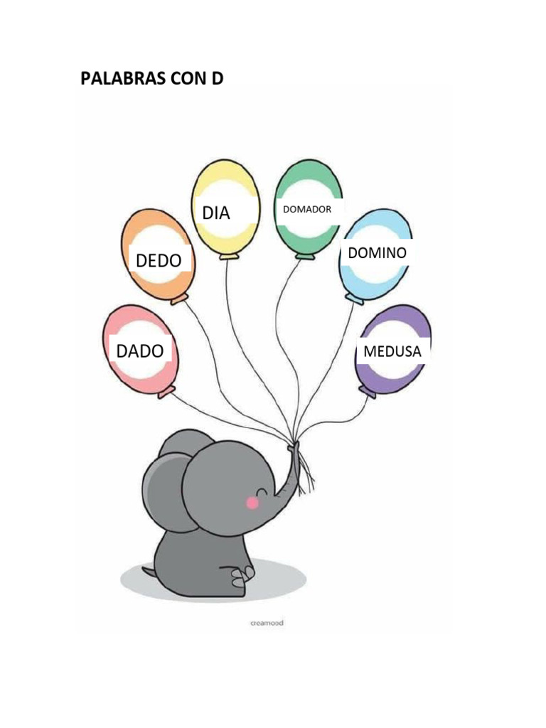 Palabras Con D | PDF