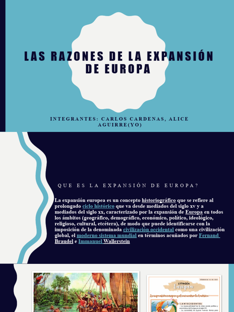 Las Razones de La Expansion de Europa | PDF Las Razones de La Expansion de Europa | PDF