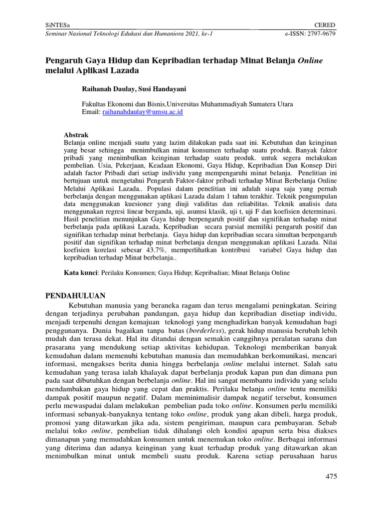 Firza, Raihanah 475-483 | PDF