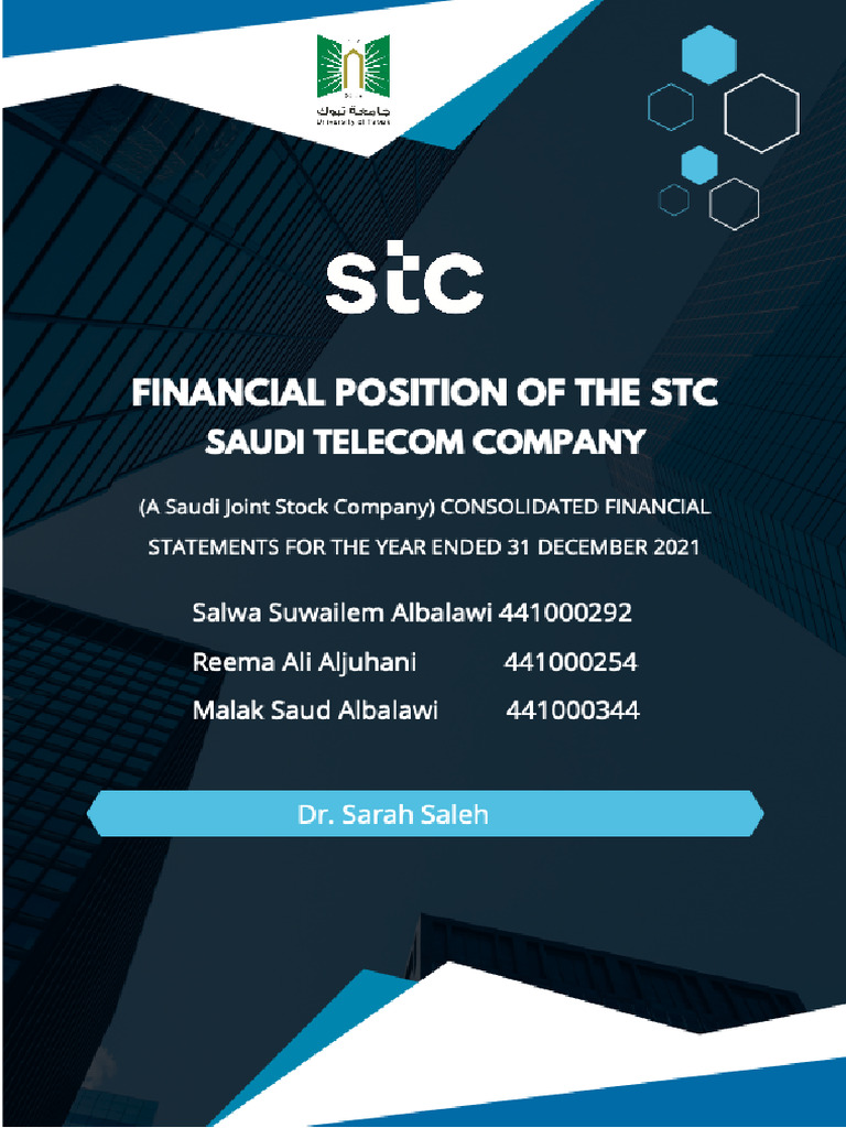 STC 2021 Financial Statements Overview | PDF | Equity (Finance) | Book ...