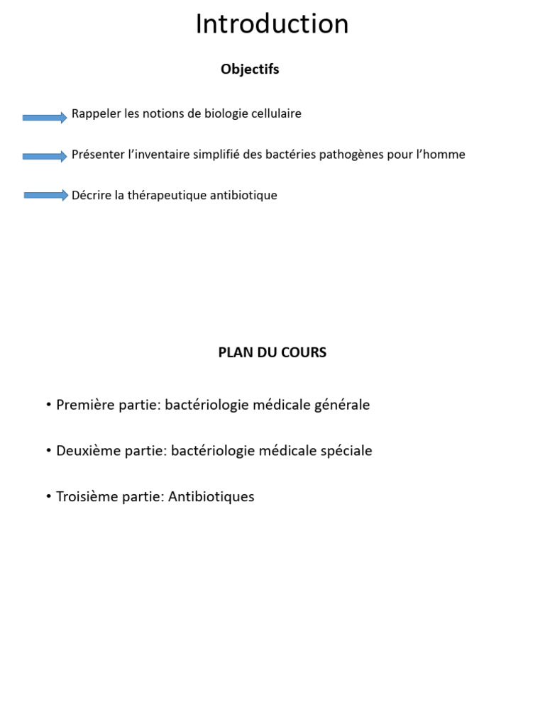 Cours Bactériologie Médicale 2 | PDF | Bactérie | Cellule (Biologie)