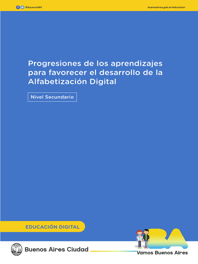 Progresiones de los aprendizajes para favorecer el desarrollo de la ... Progresiones de los aprendizajes para favorecer el desarrollo de la ...