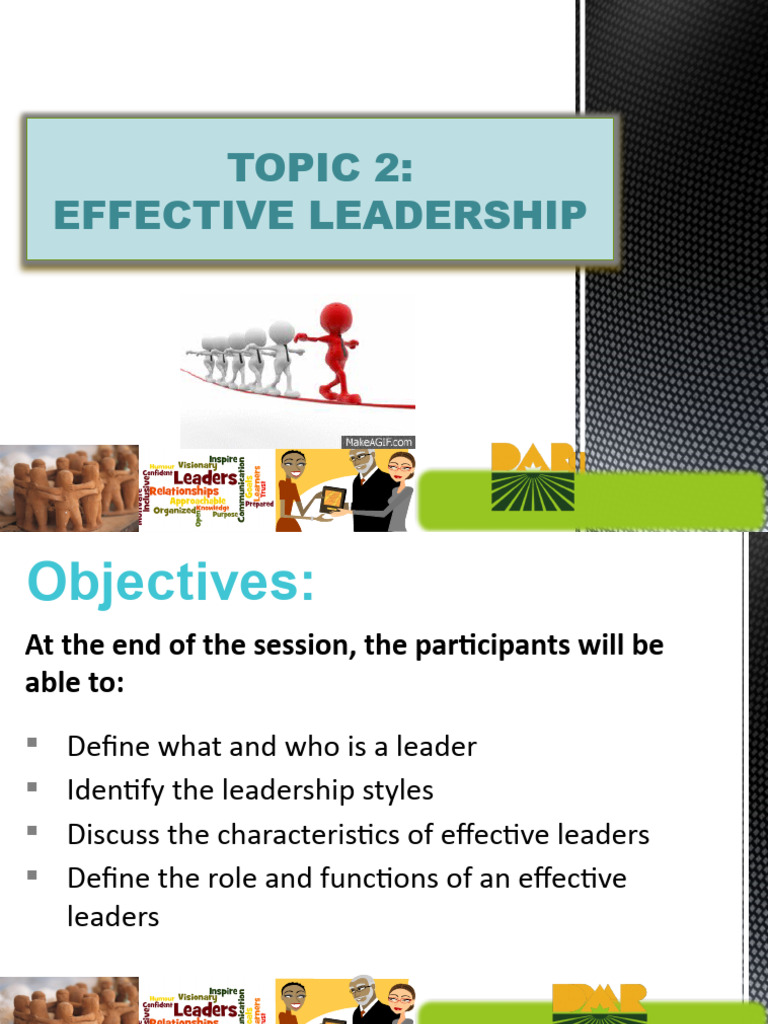 Effective Leadership | PDF | Leadership | Behavior Modification