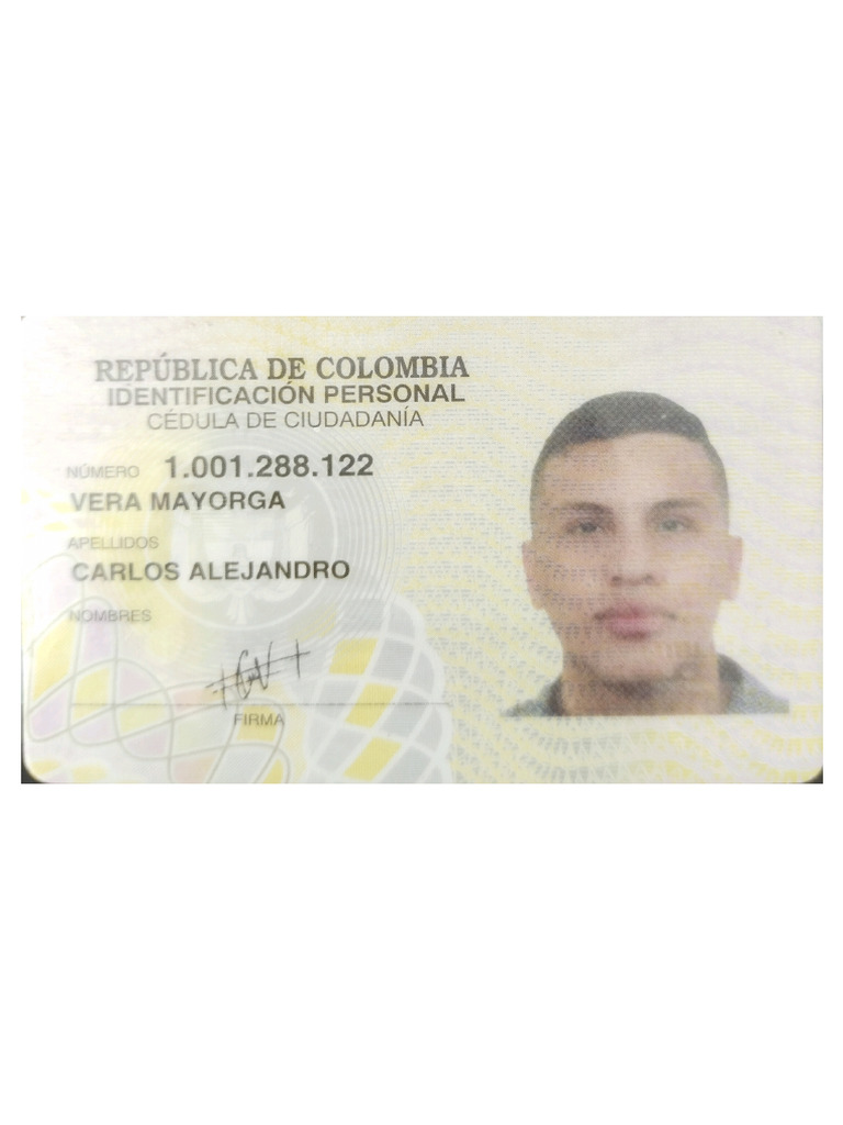 Documento de Identidad | PDF