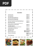 Garsa Kitchen Full Menu | PDF | Salad | Food And Drink Preparation