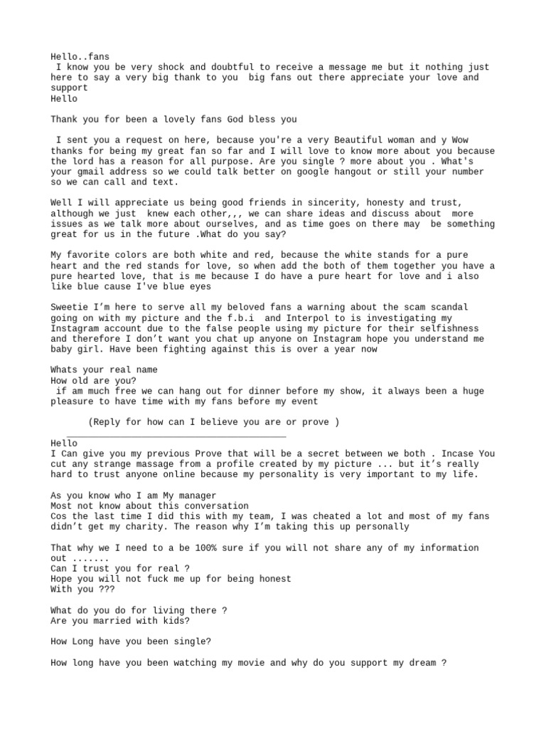 Celeb FMT - 231101 - 100650 | PDF | Love | Thought