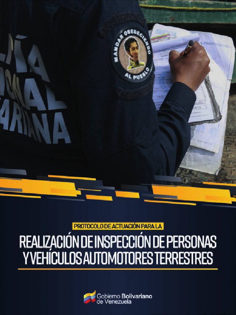 5 COMPENDIO - PROTOCOLOS TOMO 1 - V. Inspección de Personas y Vehículos ...