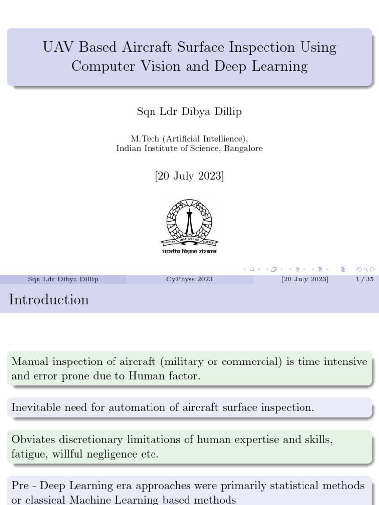 CyPhyss23 DD PPT | PDF | Deep Learning | Computer Vision
