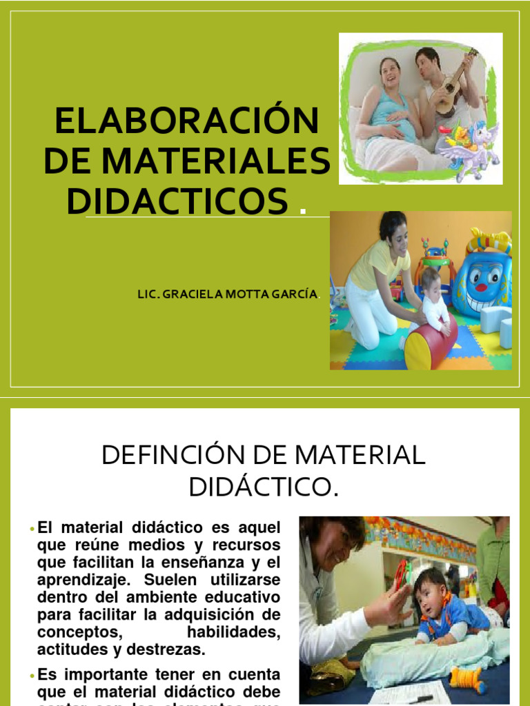 Taller de Elaboracion de Material Didactico | PDF | Aprendizaje | Enseñando