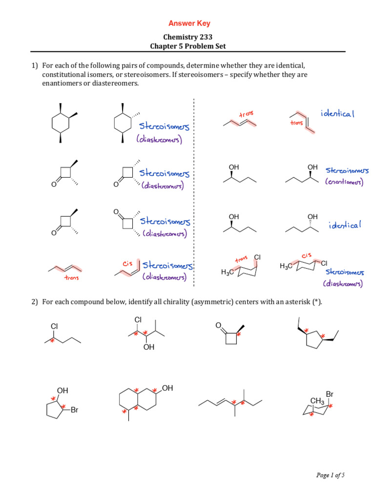 Ch 5 Problem Set 2019 Key Pdf