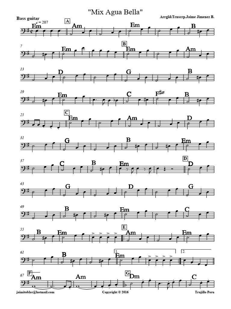 Mix Agua Bella | PDF