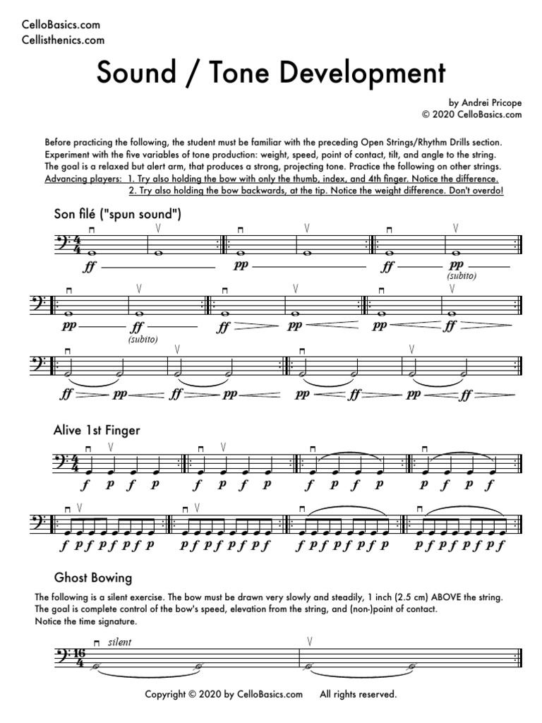 Tone Development Ce-1 | PDF | String Instruments | Music Technology