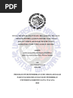 Contoh Cover Skripsi UNINDRA Jakarta | PDF