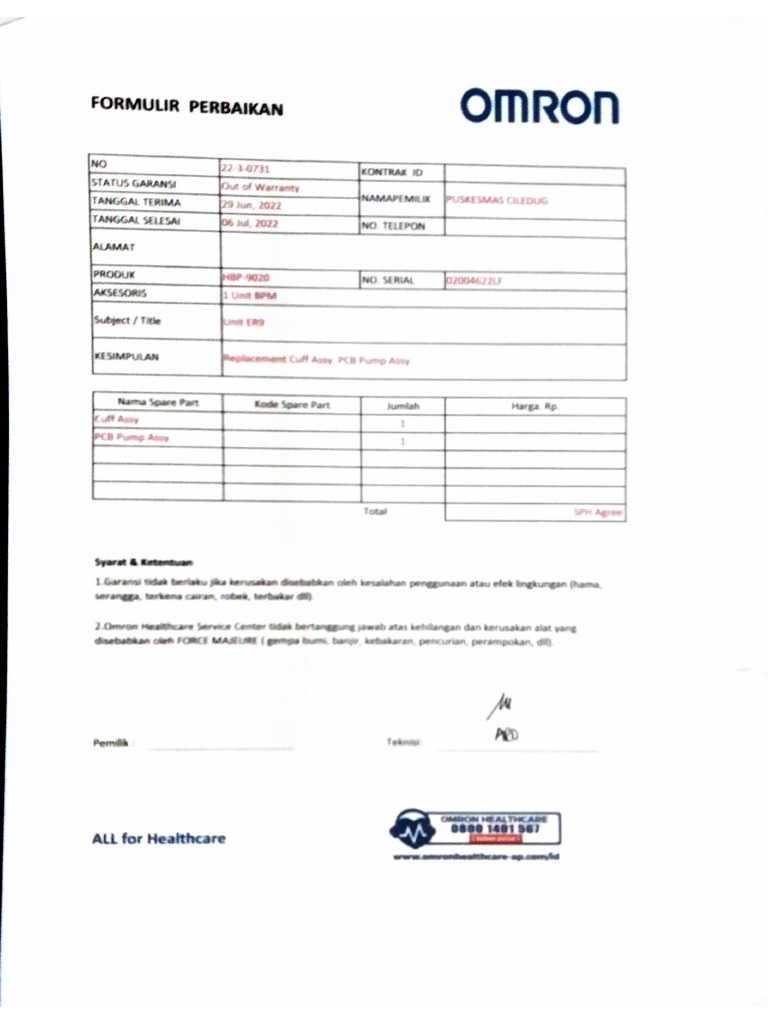 Pemeliharaan Alat Kesehatan Pdf