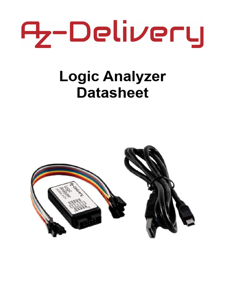 Logic Analyzer Datasheet Pdf Manufactured Goods Telecommunications