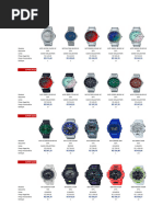 Renata Watch Battery Cross Reference Table | PDF