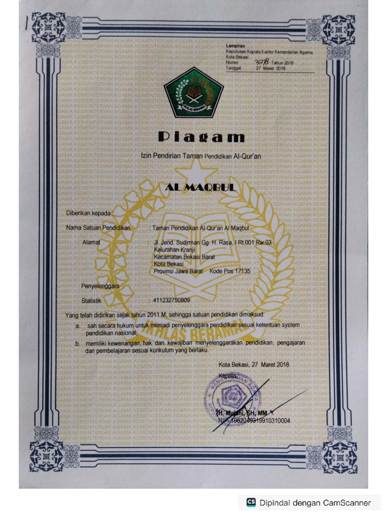 Ijop TPQ AL-MAQBUL | PDF