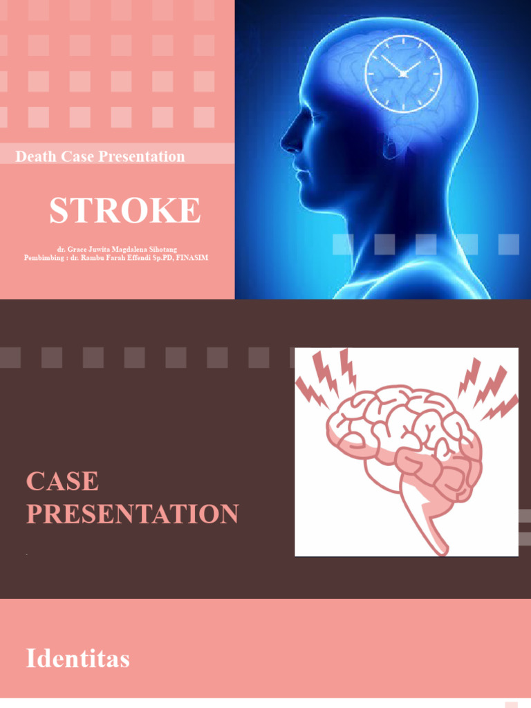 Death Case Presentation Stroke | PDF | Stroke | Neurology