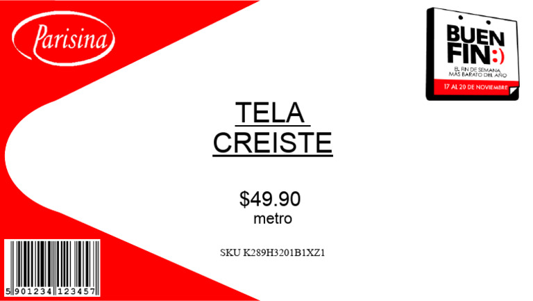 Letrero Disfraz Parisina | PDF