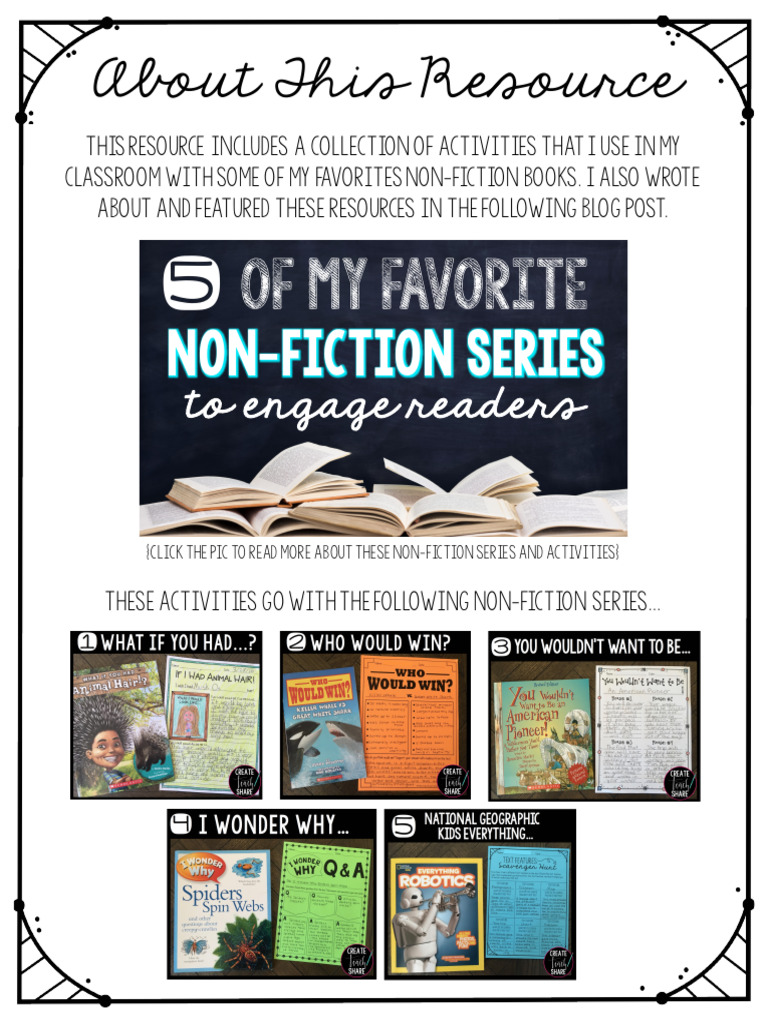 About This Resource: Non-Fiction Series | PDF