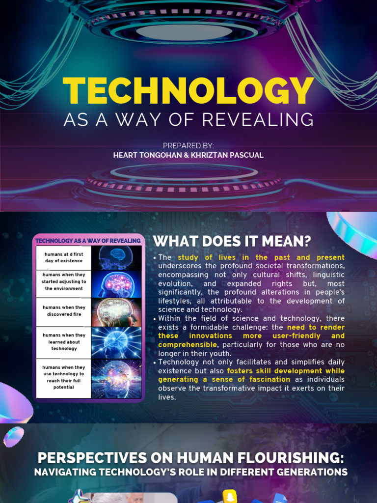 Technology As A Way of Revealing | PDF | Human | Gross Domestic Product