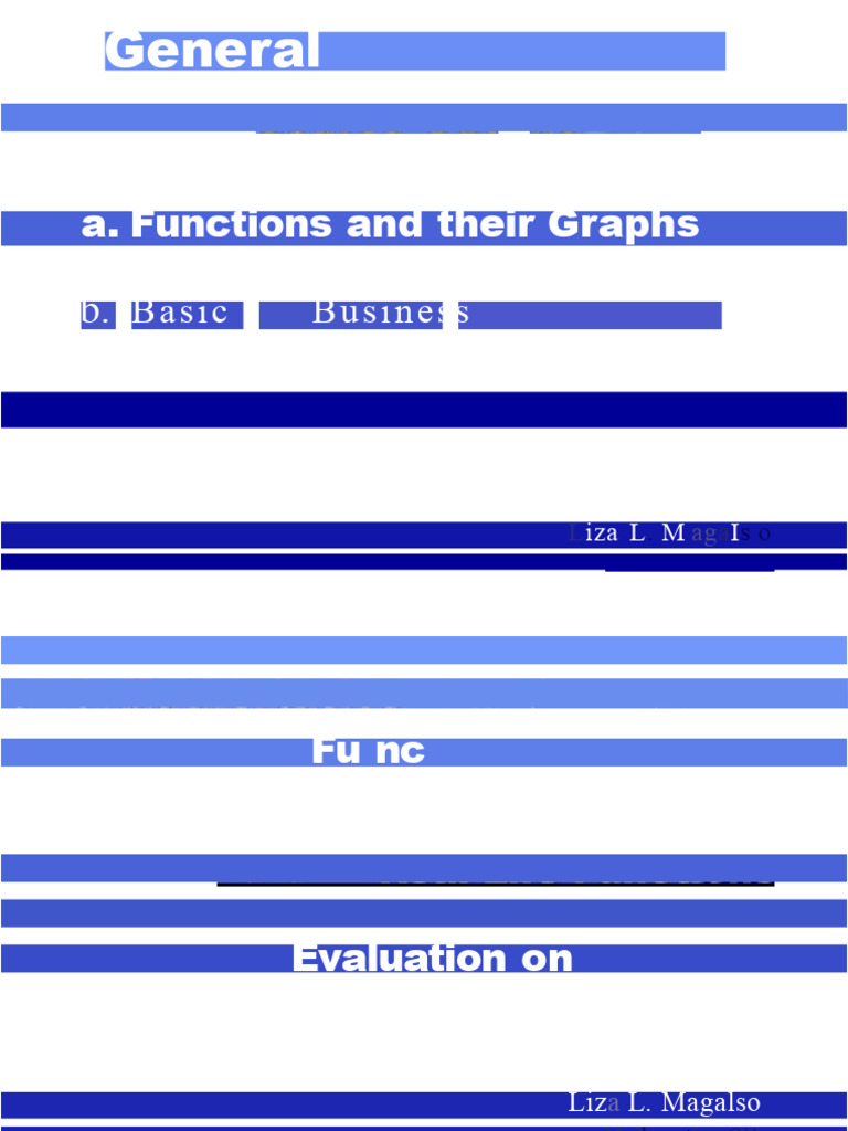 Introduction To Functions Grade 11general Math | PDF | Mathematics ...