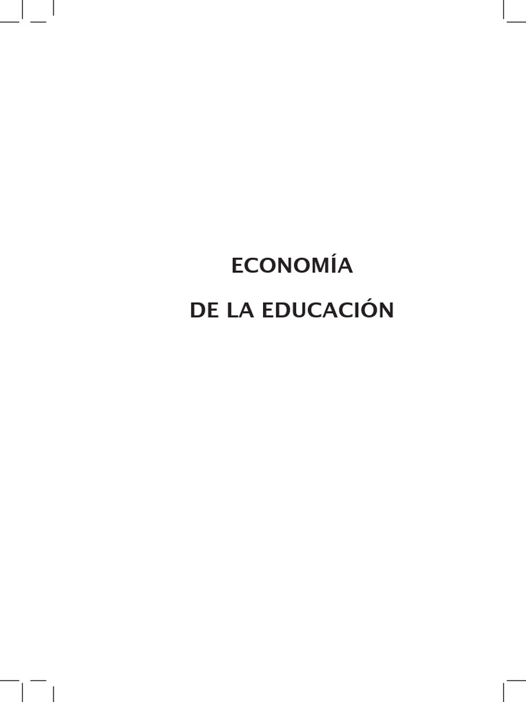 Economía de La Educación (2008) - Mónica Iris Calderón, Mariela ...