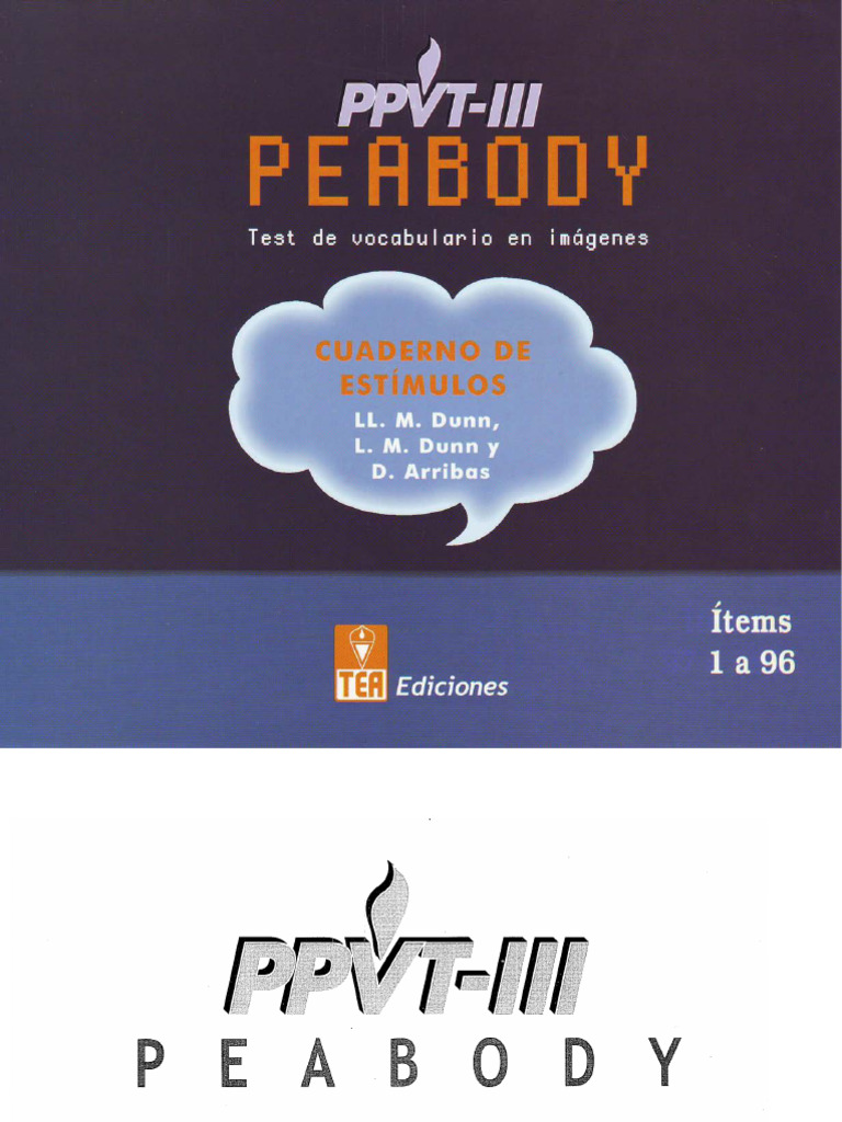 1 - 96 - Peabody-Cuadernillo-de-Estimulos | PDF