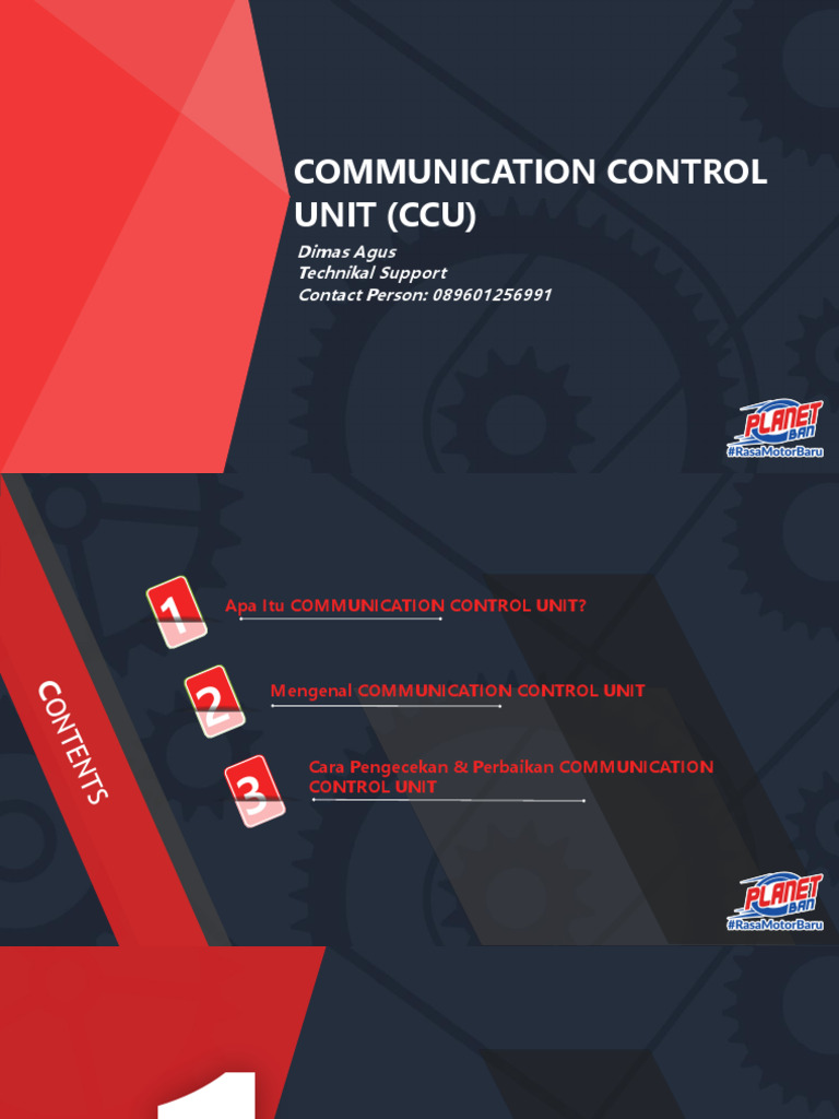 Communication Control Unit (Ccu) | PDF