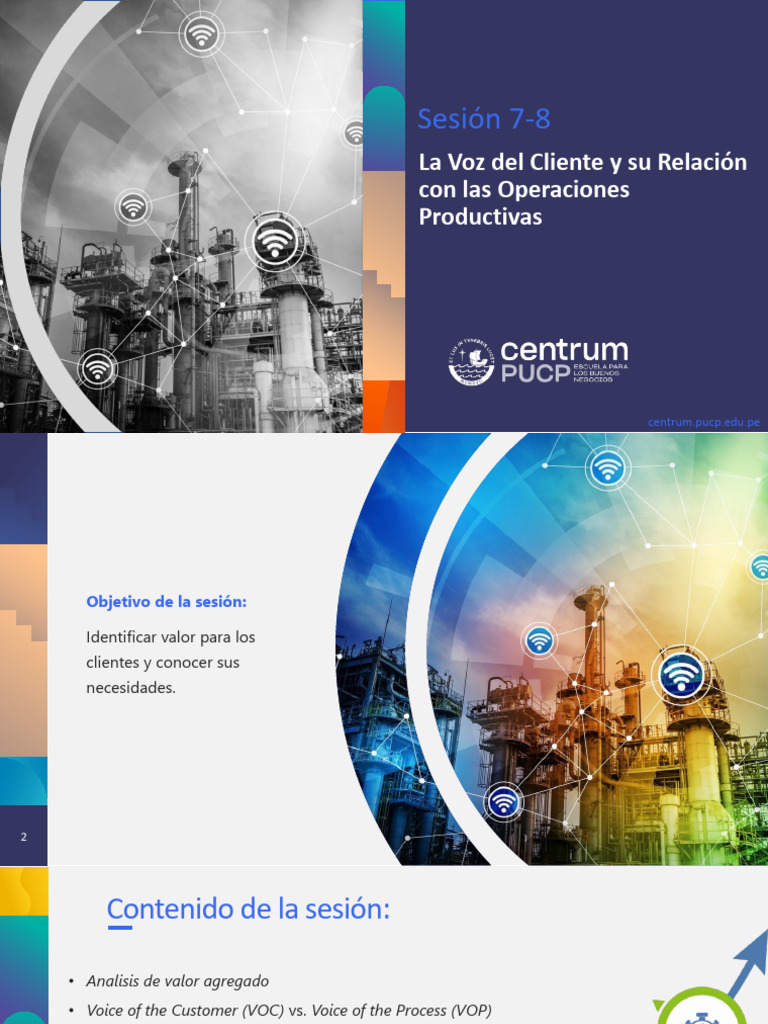 Sesión 7-8 La Voz Del Cliente y Su Relación Con Operaciones | PDF ...