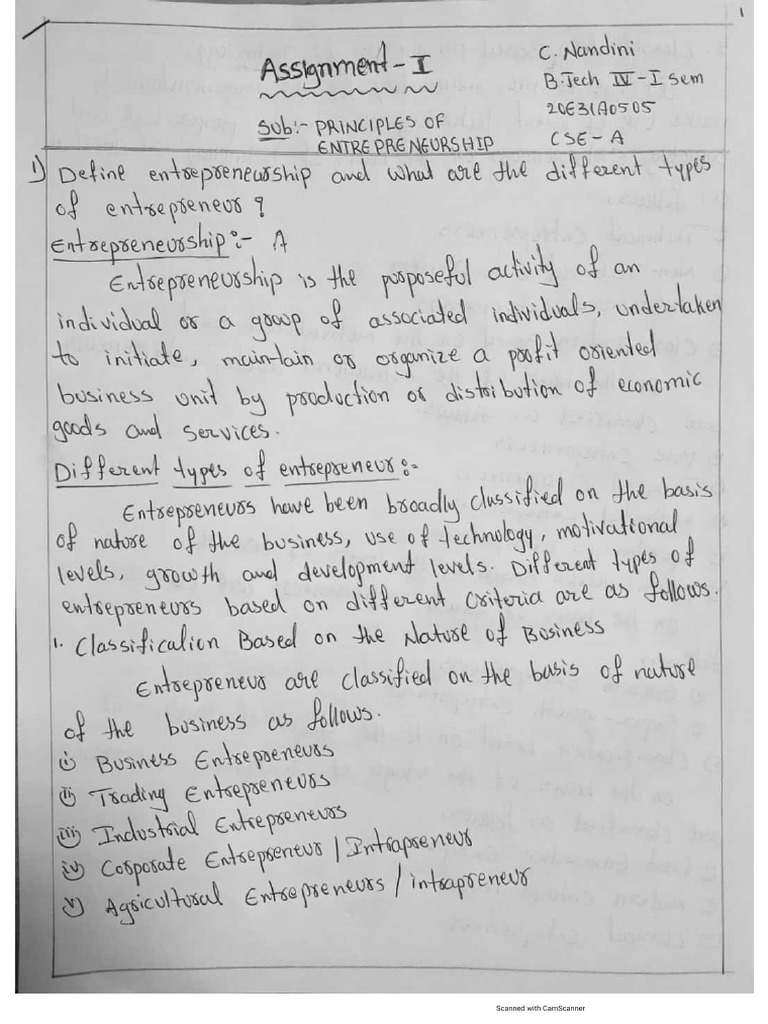 POE Assignment | PDF