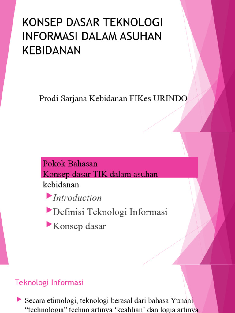 1 Konsep Dasar TIK Genap 21-22 | PDF