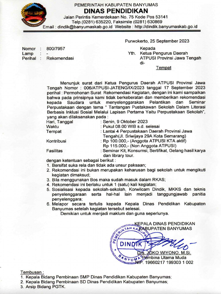 Rekomen ATPUSI | PDF