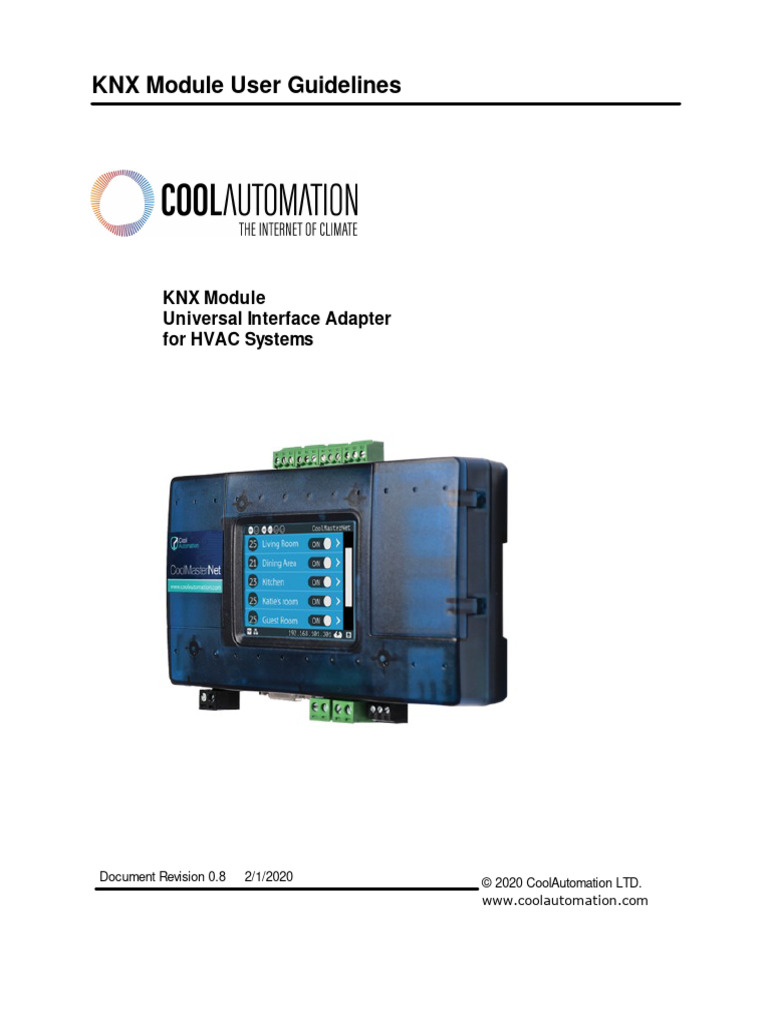 Cool KNX Guidelines | PDF | Electrical Engineering | Telecommunications