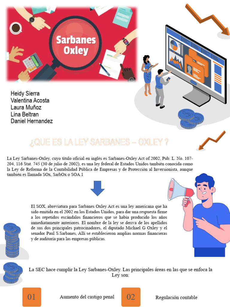 La Ley Sarbanes - Oxley | PDF | Sarbanes-Oxley | Enron