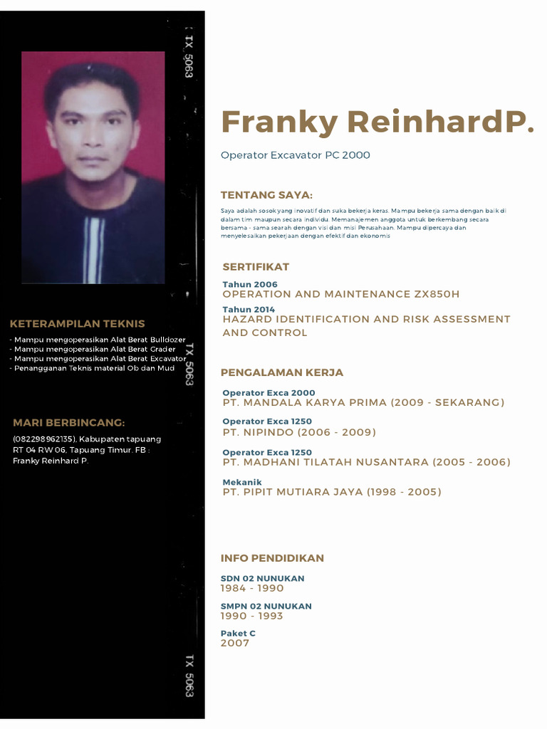 CV. Franky | PDF