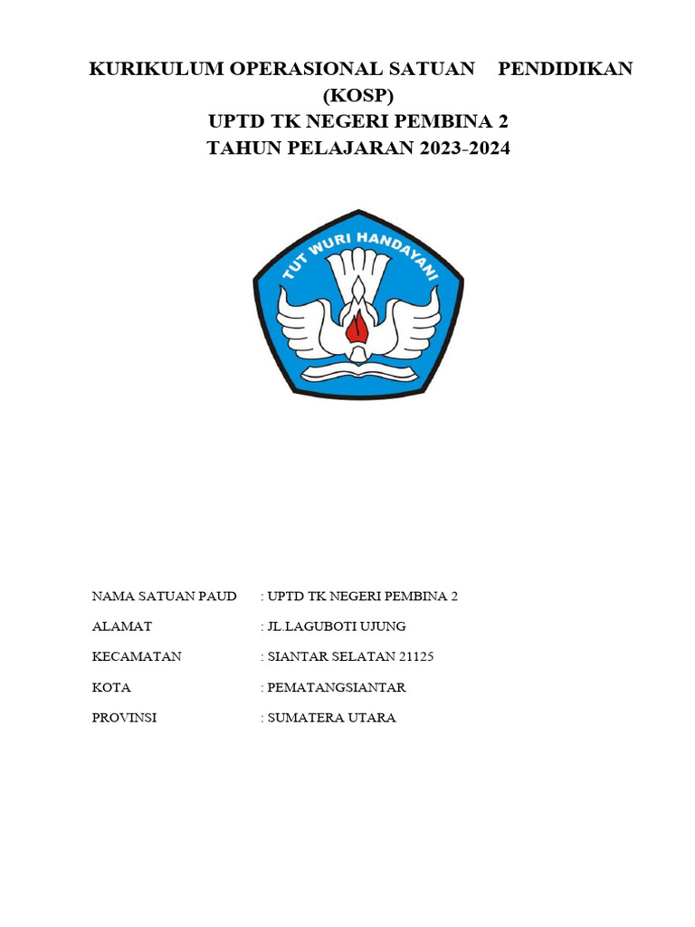 Kosp TKN Pembina 2 | PDF | Ilmu Sosial | Kesehatan Holistik