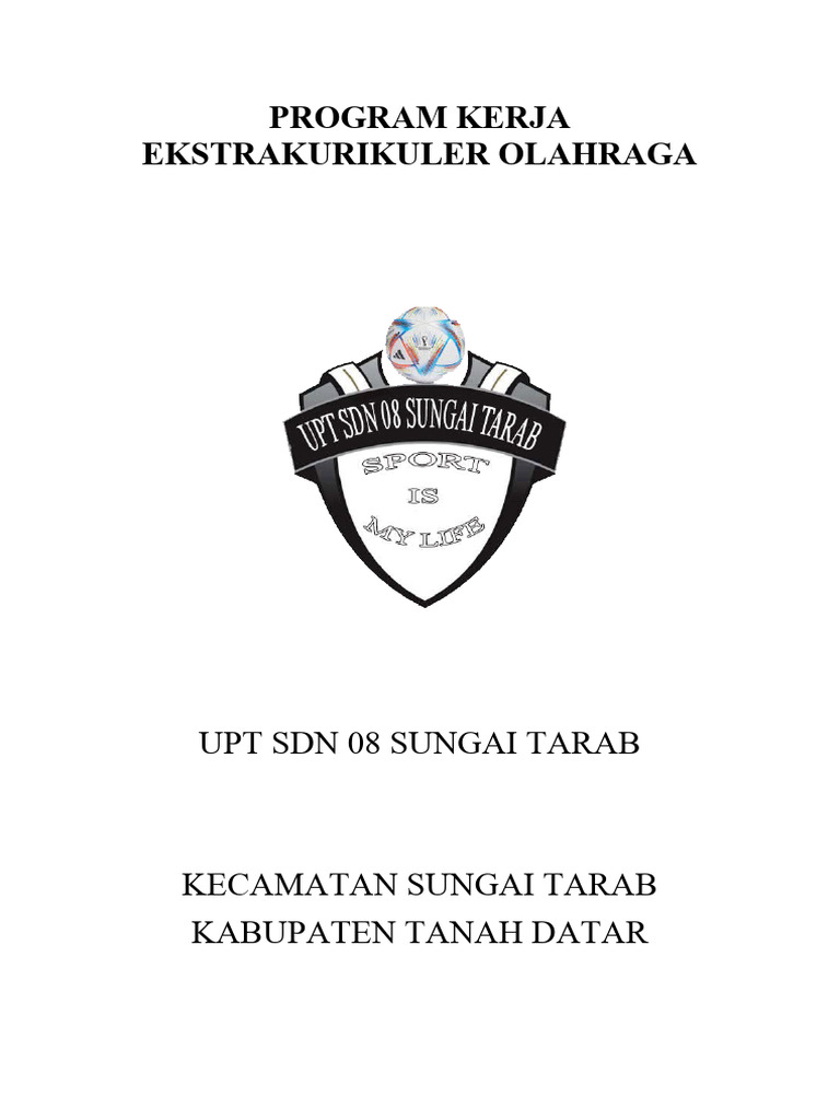 Program Kerja Ekstrakurikuler Olahraga | PDF