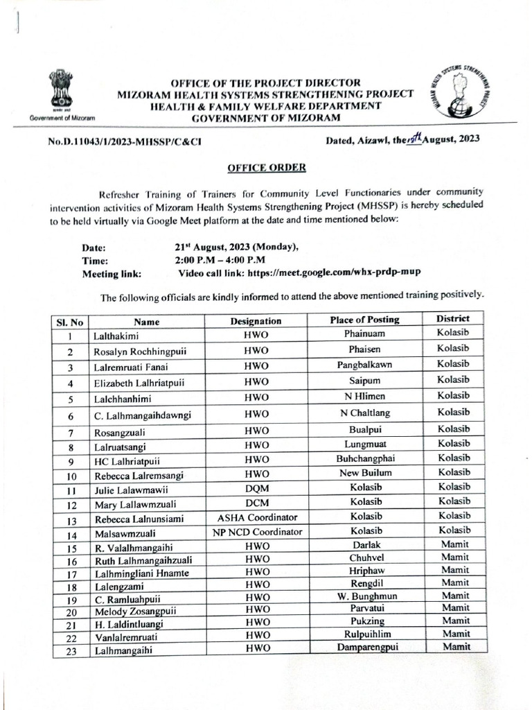 Refresher Training | PDF